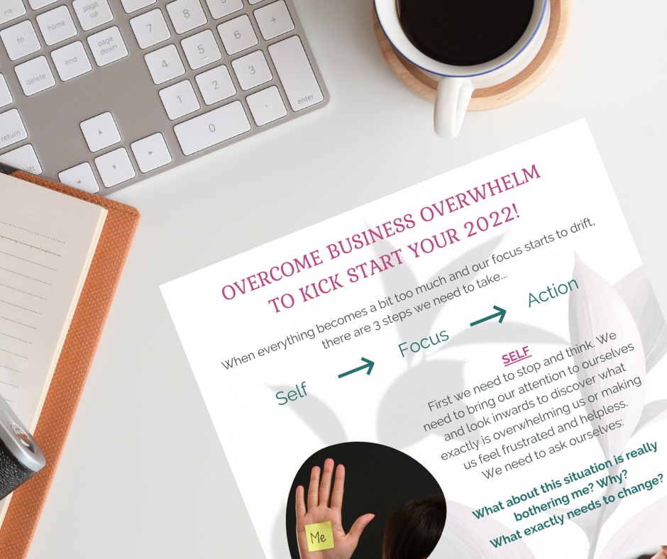 Business Overwhelm Cheatsheet